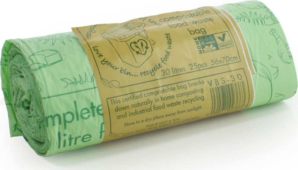 Vegware 30L Compostable Sack 20's (25 Pack) | Turner Price Food Services