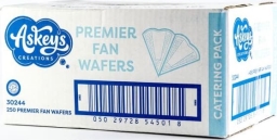Turner Price | Askey's Premier Fan Wafers 250 Pack | Food Service Supplier